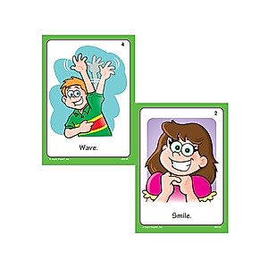 Super Duper Publications | Following Directions Fun Deck Flash Cards | Educational Learning Resource for Children