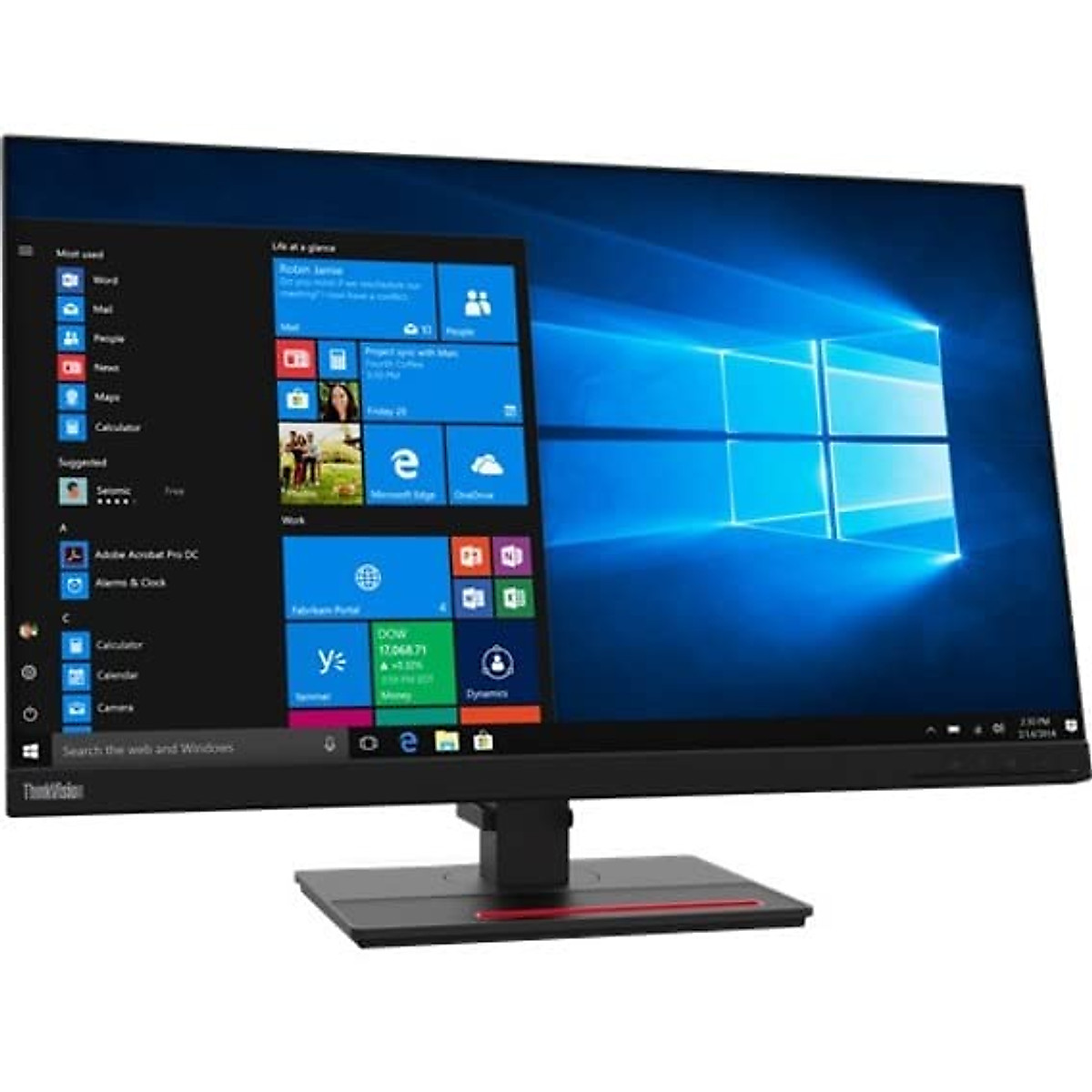 Lenovo Thinkpad T27h-20 C19270qt1 27In Monitor w/ 16:9 Aspect Ratio