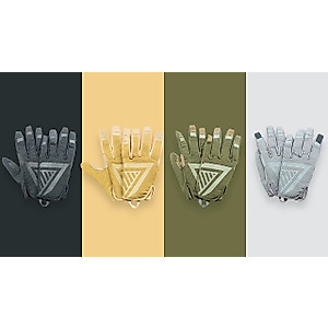 Glove Station The Impulse - Tactical Shooting Gloves for Men with Touchscreen Compatibility, Lightweight Design and Outstanding Grip for Outdoor, Sports, Motorcycle and Work - Tan, Small Size