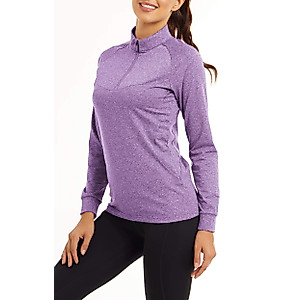 Womens Long Sleeve Workout Tops Running Shirts Women Athletic Shirts Women Golf Shirts for Women Fishing Sweatshirts Pink