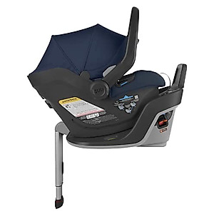 Cruz V2 Stroller - NOA (Navy/Carbon/Saddle Leather) + MESA MAX - NOA (Navy Melange)