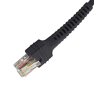 PARTSHE CBA-R01-S07PAR RS232 Serial Cable for Motorola Symbol LS2208 DS4278 6FT Straight RJ48 to DB9