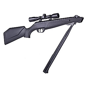 Crosman CS2SXS Shockwave .22-Caliber Pellet NP Break Barrel Air Rifle, Black