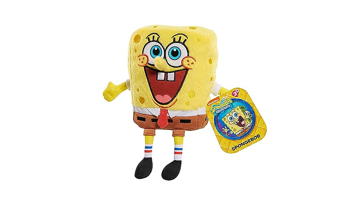 SpongeBob Bean Plush Toys for Kids - Just Play