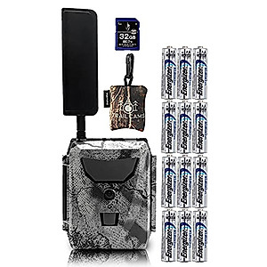 HCO Outdoor Products Spartan GoLive Next Generation Cellular Scouting Camera with Batteries, 32 GB Spartan SD Card, and Spudz Microfiber Cloth Screen Cleaner (Verizon 4GLTE)