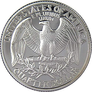 1993 S Washington Quarter Choice Proof 90% Silver 25c US Coin Collectible