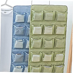 Cabilock Storage Bag Organizer Pocketbooks Hanging Garment Bag Bra Hanging Pockets Wall Hanging Storage Pouches Hanging Underwear Organizer Underwear Storage Bag Wardrobe Underwear Bag Bra