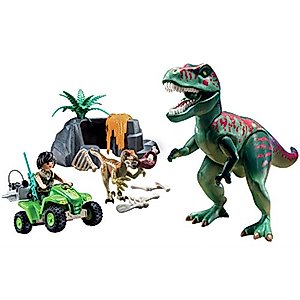 Playmobil Explorer Quad with T-Rex