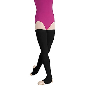 Body Wrappers Womens Legwarmers 36 Inch Stirrup Thigh-High