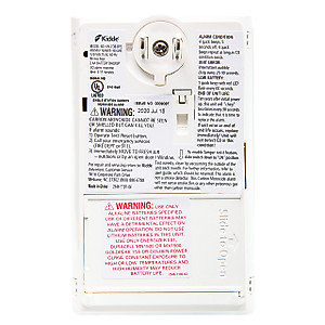 Kidde Carbon Monoxide Detector, AC Plug-In with Battery Backup, CO Alarm with Replacement Alert
