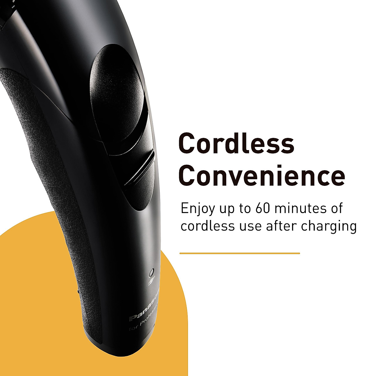 Panasonic ER-GP21 Professional Cordless Hair Clipper for Finishing and Detailed Trimming