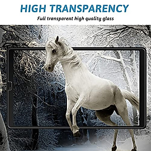 GOZOPO Screen Protector for Samsung Galaxy Tab A7 Lite (8.7 Inch)[Scratch Resistant] SM-T220/T225 Tempered Glass Film - 2-Pack