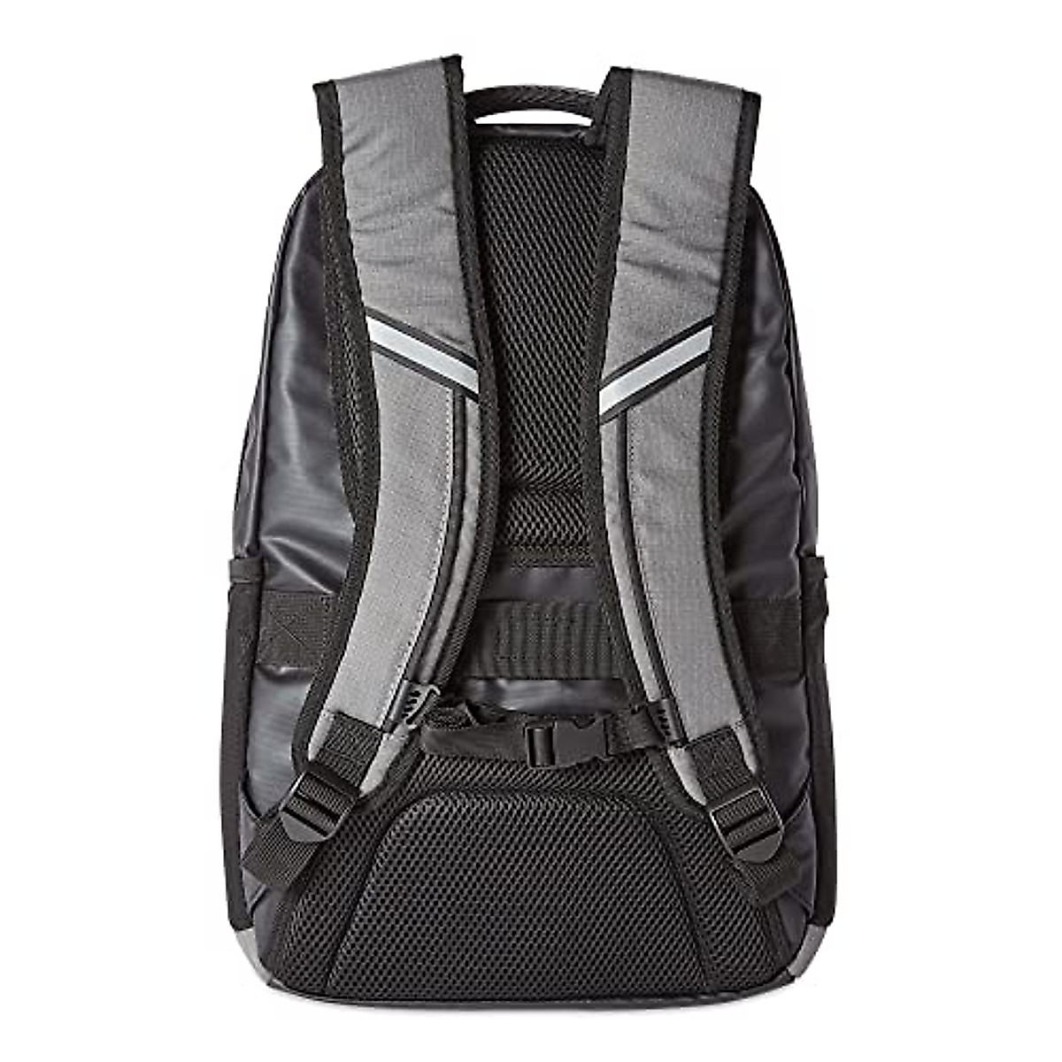 Premium Reflective Backpack with Adjustable Straps (Black, 11.5”W x 18”H x 7.5”D)