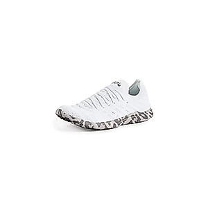 APL: Athletic Propulsion Labs Women's Techloom Wave Sneakers, White/Asteroid/Leopard, 9 Medium US