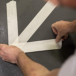 Duck Brand Professional Painter's Tape, 1.88 Inches by 60 Yards, Beige, Single Roll (1361966)