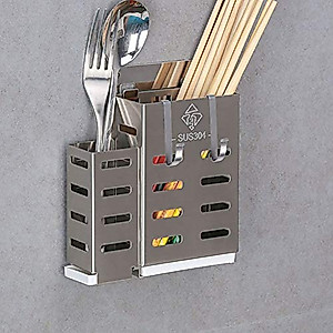 Huakun 20 Pack S-Shaped Stainless Steel Hanger Clip-on Hook,Hanging Sink Grid Hook, Used for Kitchen,Bedroom,Office,Wire Shelf