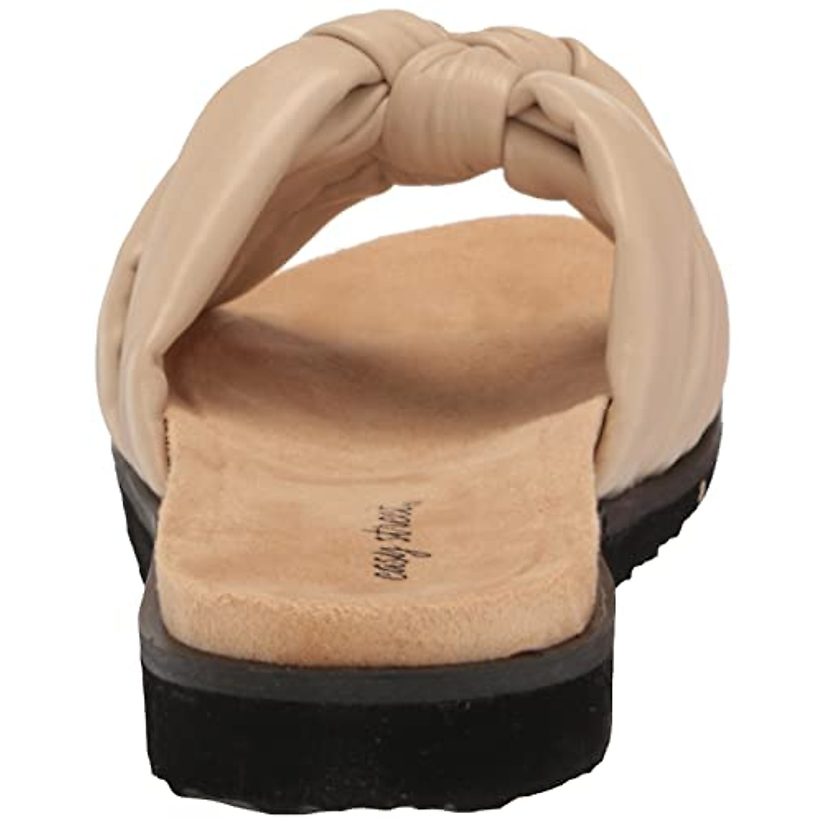 Easy Street Women's Suzanne Slide Sandal, Natural, 9 Wide