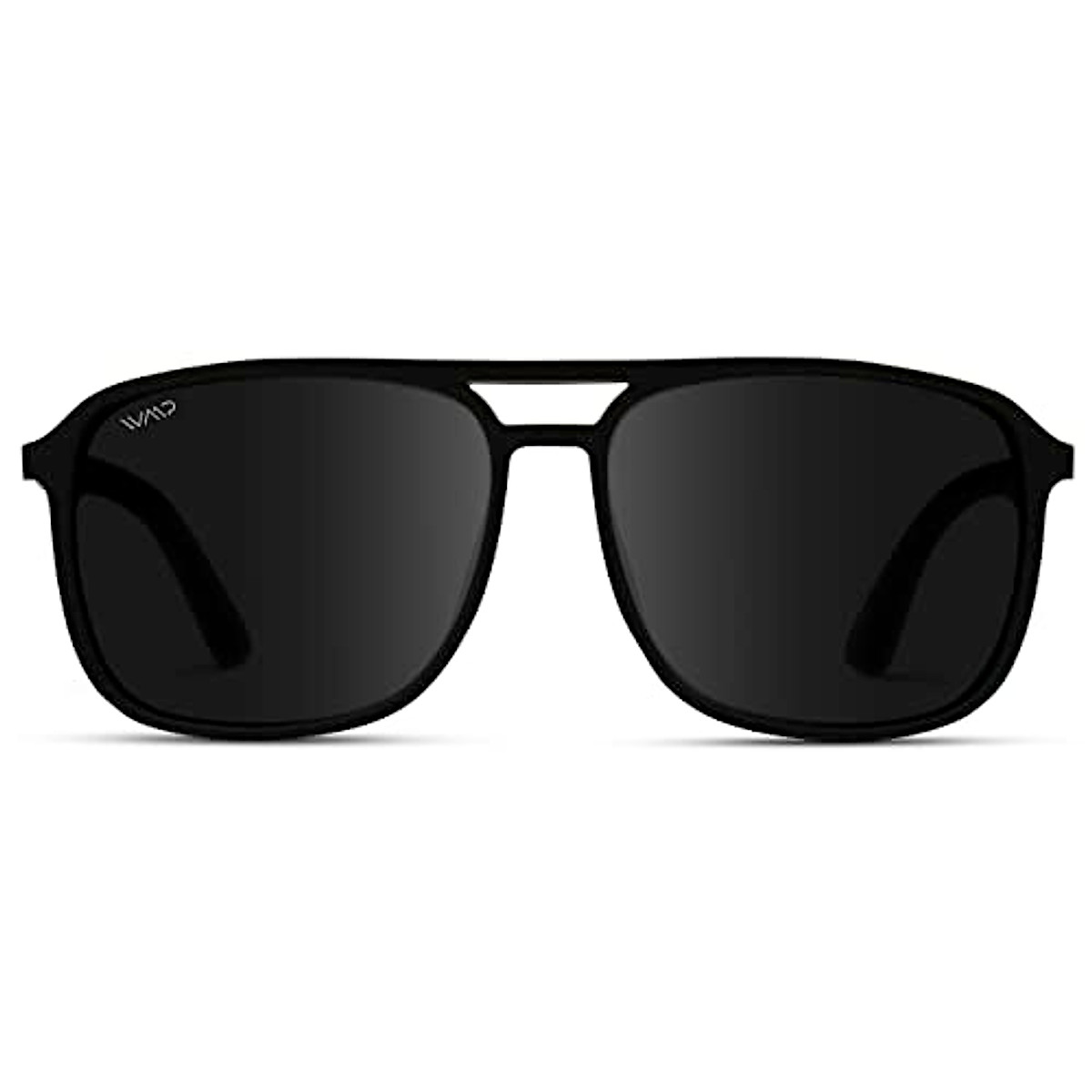 WearMe Pro - Square Polarized Aviator Modern Rectangular Men's Sunglasses
