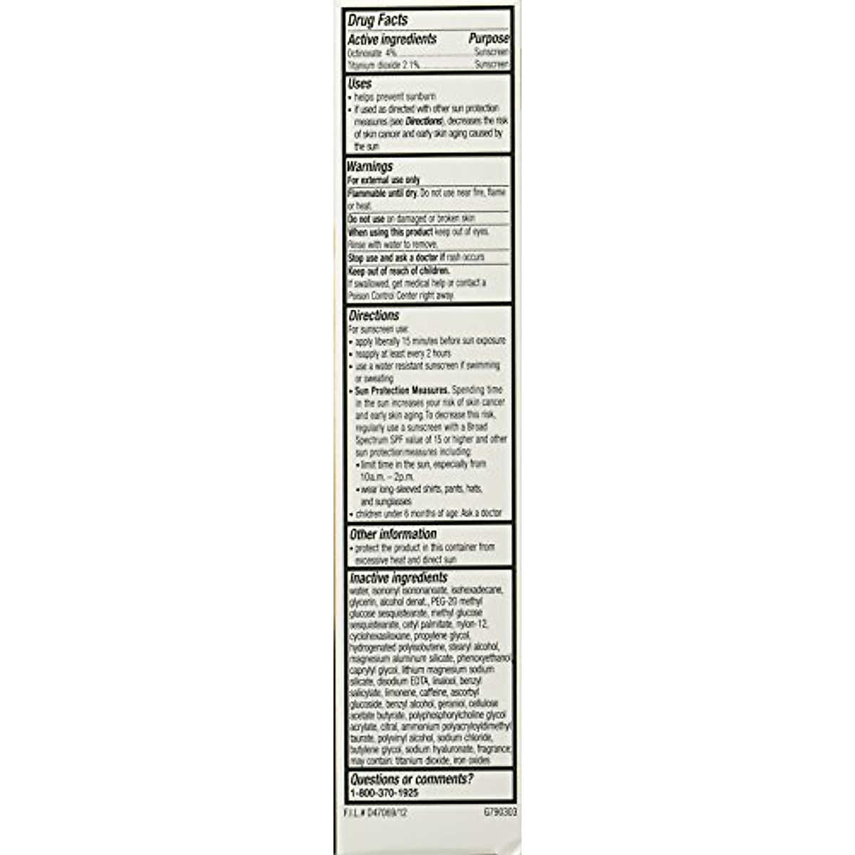 Garnier Skin Renew Miracle Skin Perfector B.B. Cream, Light and medium, 2.5 Fluid Ounce