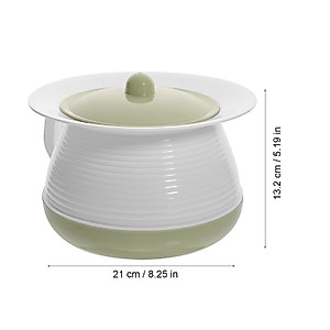 Hemobllo Travel Urinal- Portable Toilets Plastic Spittoon Urinal Pee Bucket, Spittoon Urine Bottle Emergency Toilet Pot Chamber Pot with Lid for Children Elderly Pregnant Women