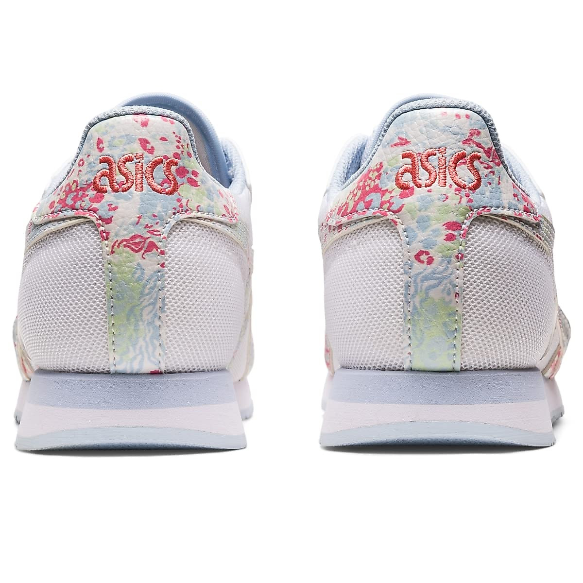 ASICS Women's Tiger Runner Sportstyle Shoes, 8.5, White/Papaya