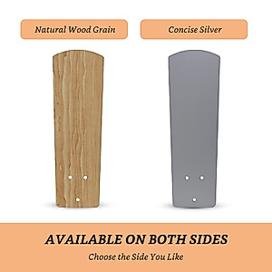 Avatar Controls Smart 50 inch Ceiling Fans Indoor with Light Remote Works with Alexa Google Voice, APP and Remote Control for Bedroom, 6 Speeds Reversible DC Motor, 1800LM LED Kit, 5 Wooden Blades