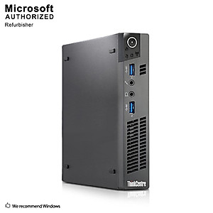Fast Lenovo M92p Tiny Business Micro Tower Ultra Small Computer PC (Intel Core i5-3470T, 8GB Ram, 256GB SSD, WIFI, USB 3.0, VGA) Win 10 Pro (Renewed)
