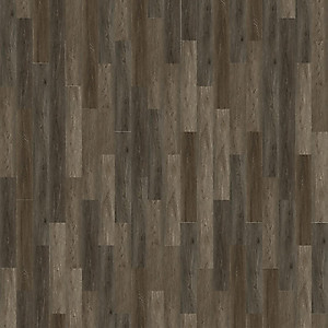 Lucida Surfaces Luxury Vinyl Flooring | Interlocking Flooring for DIY Installation | 10 Wood-Look Planks | CliCore | 24.5 Sq. Feet (10, Bark, 10 Planks)
