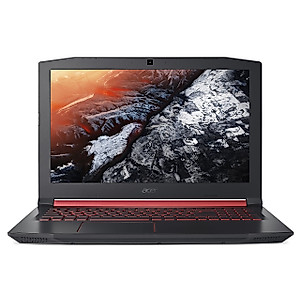 Acer NH.Q2QAA.012 Nitro 5, 7th Gen Intel Core i5-7300HQ, GeForce GTX 1050 Ti, 16GB DDR4, 256GB SSD, 1TB HDD, Win 10 Home, Shale Black, AN515-51-53W5