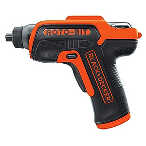 Black & Decker BDCS50C 4V Roto-BIT Storage Screwdriver with 42-Piece Standard Screwdriver Bit Set