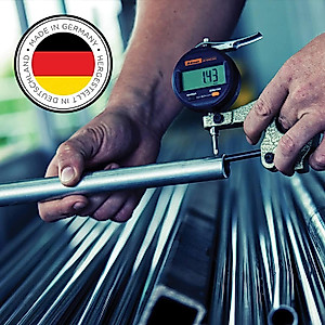 K&M König & Meyer 23600.500.55 Microphone Bar Mount Up to Four Mics or Boom Arms | ⅝” Threaded Connector | Swivels 360° | All One Piece | Steel Construction Made in Germany Black - EU Version