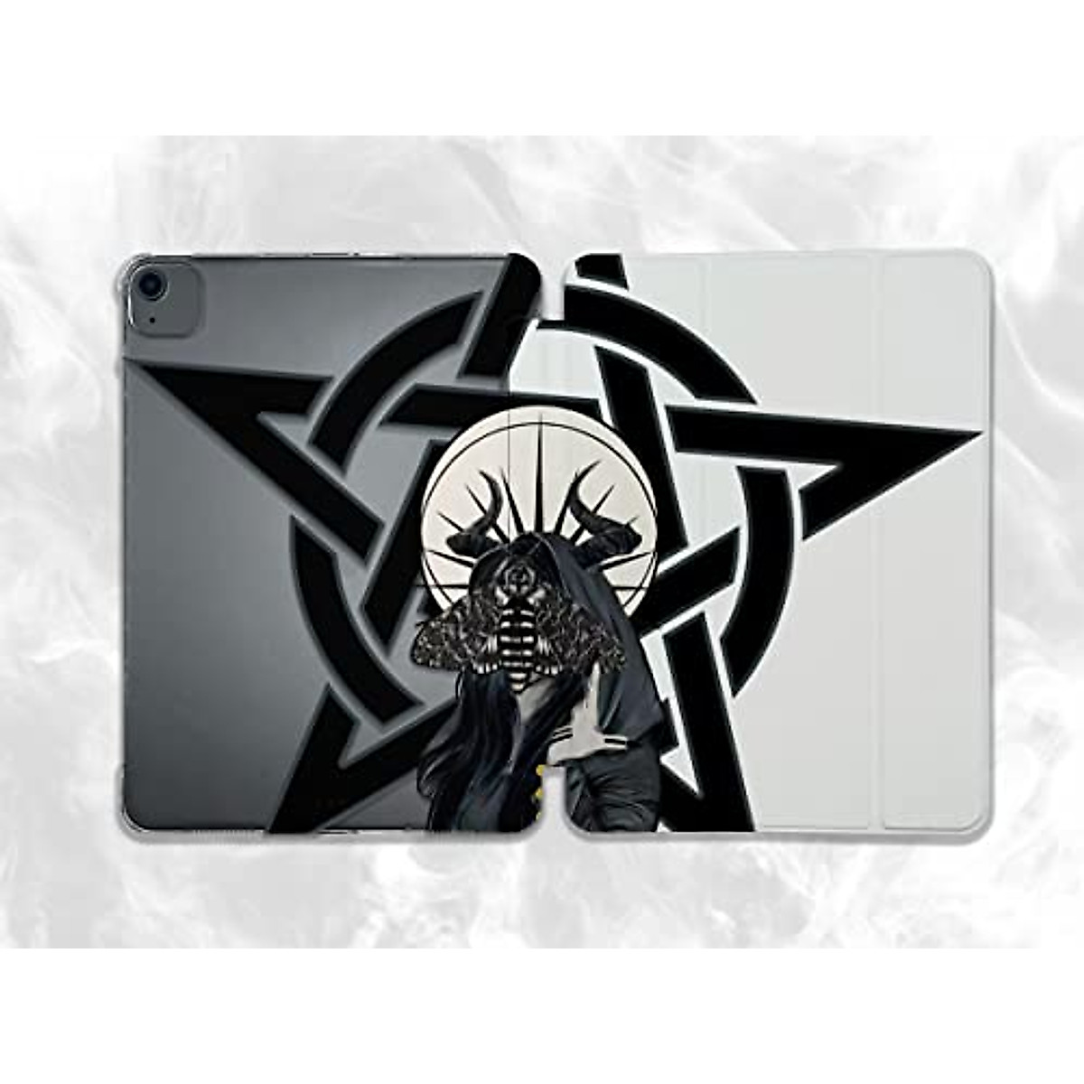 Halloween Pentagram Witchcraft case Compatible with iPad Mini Air Pro 7.9 8.3 9.7 10.2 10.9 11 12.9 inch Pattern Cover New 2022 2021 Trifold Stand 3 4 5 6 7 8 9 Generation 603 (11" Pro 1/2/3 gen)