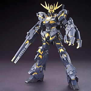 Bandai Hobby - Gundam UC - #134 Unicorn Gundam 02 Banshee (Destroy Mode), Bandai HGUC 1/144