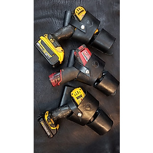 Roosters Leather & Steel ScrewGun Holster - Black