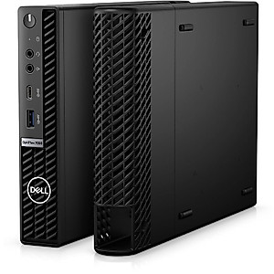 Dell Optiplex 7090 Micro Tower Desktop | Core i7-10700T - 256GB SSD Hard Drive - 8GB RAM | 8 cores @ 4.5 GHz Win 11 Pro Black (Renewed)