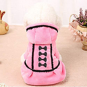 Pet Costume Apparel Clothes Jacket Puppy Dog Coat Supplies Winter Pet Clothes Dog Accessories XSmall Dog Dress