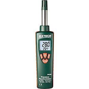 Extech RH390 Precision Thermohygrometer, 0 to 100% RH/, -22 to 199F