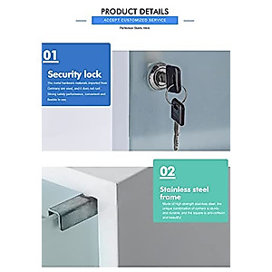 Wincere 4 Tier Moisture Resistance Steel Wall Mount Medicine Cabinet First Aid Storage Emergency Organizer