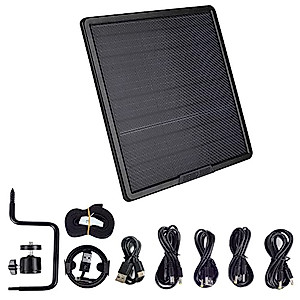 Herd 360 Trail Camera Solar Panel with Built in Lithium 25,000mah Battery, Black (SPP1025)