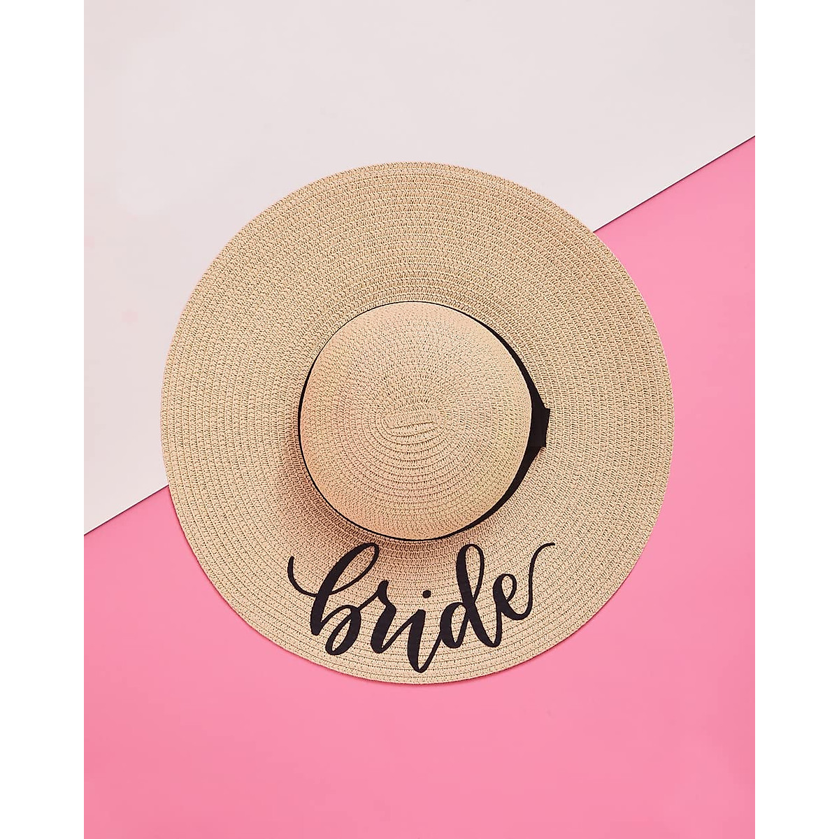 xo, Fetti Bachelorette Party Decorations Tan Bride Sun Hat | Neutrals Bridal Shower Gift, Bridesmaid Favors, Bride to Be