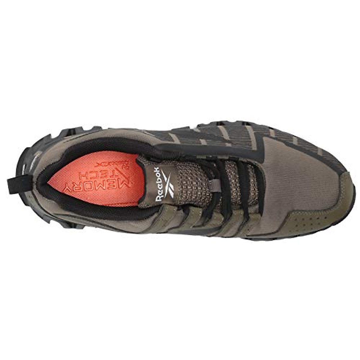 Reebok mens Zigwild 6 Trail Running Shoe, Army Green/Black/White, 7.5 US