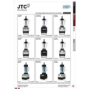 JTC OmniBlend V TM-800A Professional Blender (Black)