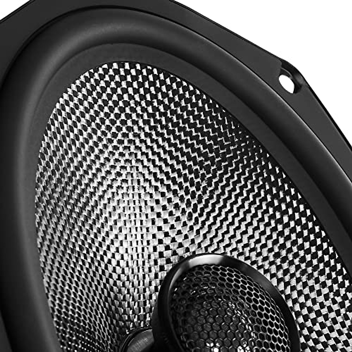NVX XSP692 900W Peak (300W RMS) X-Series 6"x9" 2-Way Coaxial Speakers with Carbon Fiber Cones and 1" Silk Dome Tweeters (Pair)