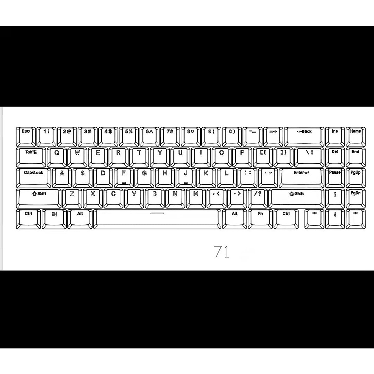 104 + 27 Keycap Set, Dye-Sublimation PBT Keycaps, Cherry Profile Custom Keycaps for DIY Cherry MX Mechanical Gaming Keyboards, Lemon Lime
