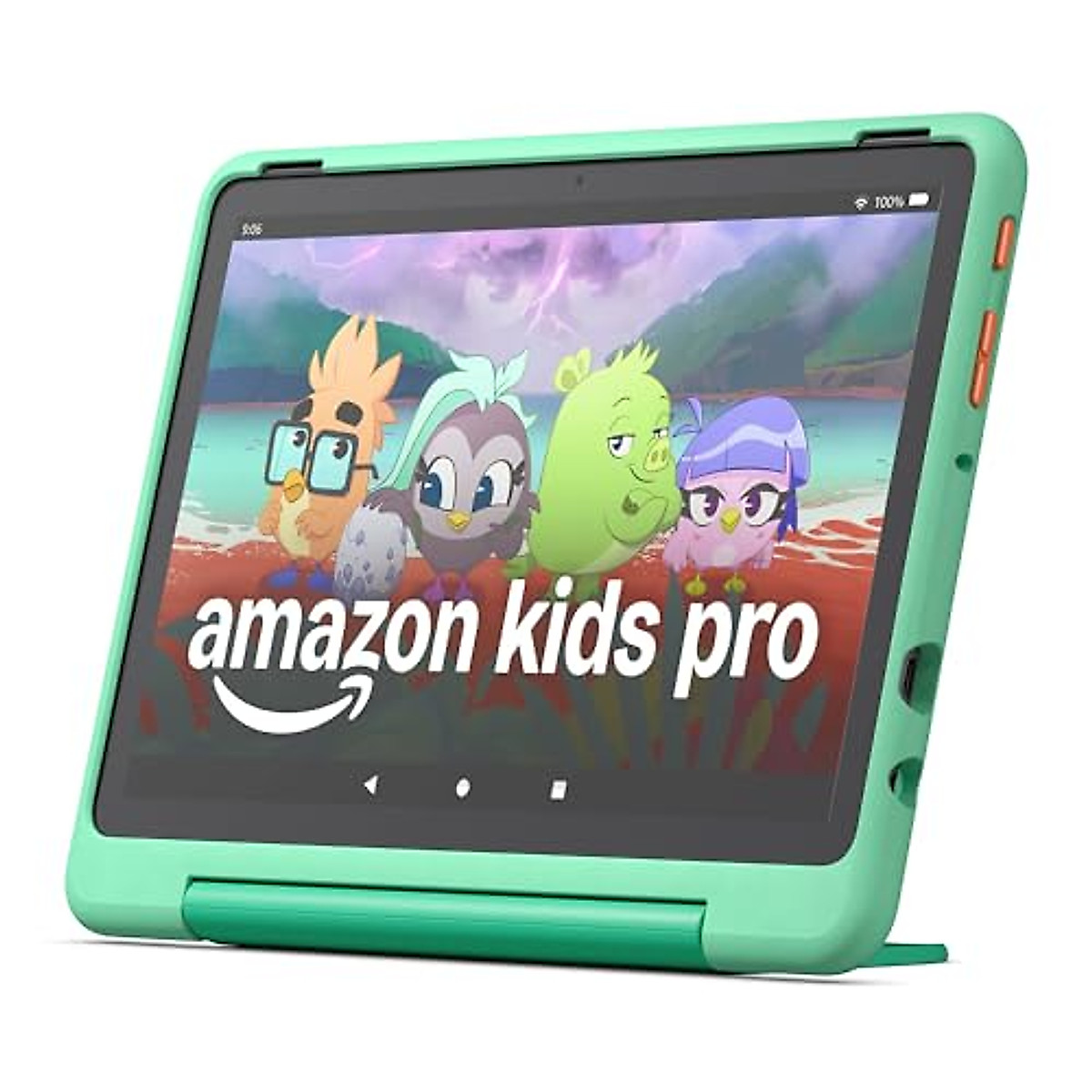 Amazon Fire HD 10 Kids Pro tablet (newest model) ages 6-12 | Bright 10.1" HD screen | Slim case for older kids, ad-free content, parental controls, 13-hr battery, 32 GB, Mint