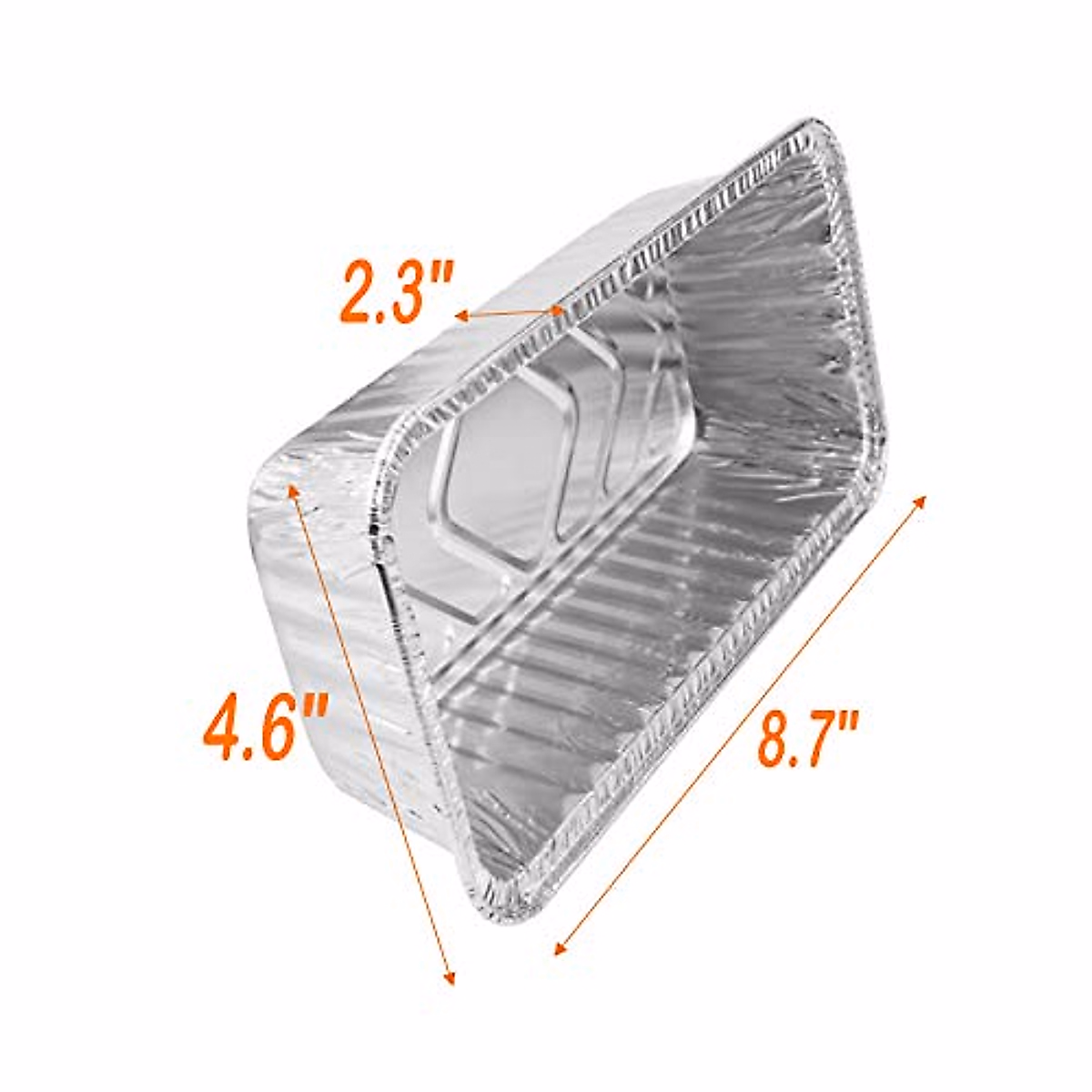 BBQ Future Grease Liners Replacemen for Traeger, 15 Pack Aluminum BBQ Grill Grease Tray Foil Pan Accessories Grease Cup Liner Compatible Traeger Timberline Pellet Grills BAC404
