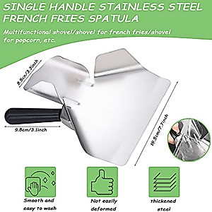 202 PCS Popcorn Machine Supplies Set - Aluminum Popcorn Scoop and Salt Shaker with Handle - 1 Oz Popcorn Bags Bulk (200 Count) for Theater Tools Supplies