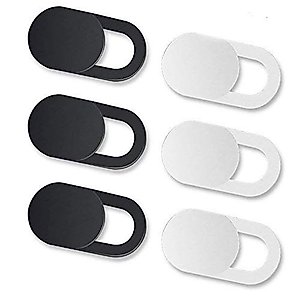 ANAB GI Webcam Cover Slider, Laptop Camera Cover 0.027in Ultra-Thin Fits Echo Spot Smartphones Tablet