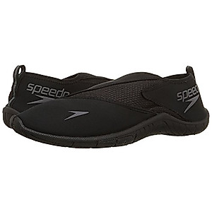 Speedo mens Surfwalker Pro 3.0 athletic water shoes, Speedo Black, 14 US