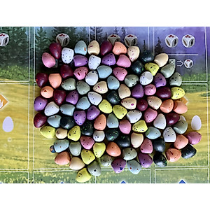 Stonemaier Games: Wingspan Speckled Eggs | Add to Wingspan (Base Game or Asia) | Enhance Your Wingspan Gameplay | 100 Speckled Eggs in 10